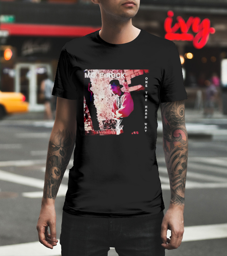 MC E Rock One The Hard Way Album Cover T-Shirt