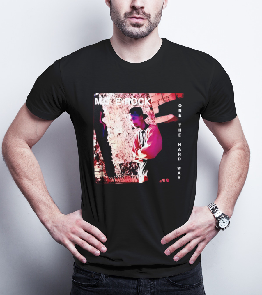 MC E Rock One The Hard Way Album Cover T-Shirt