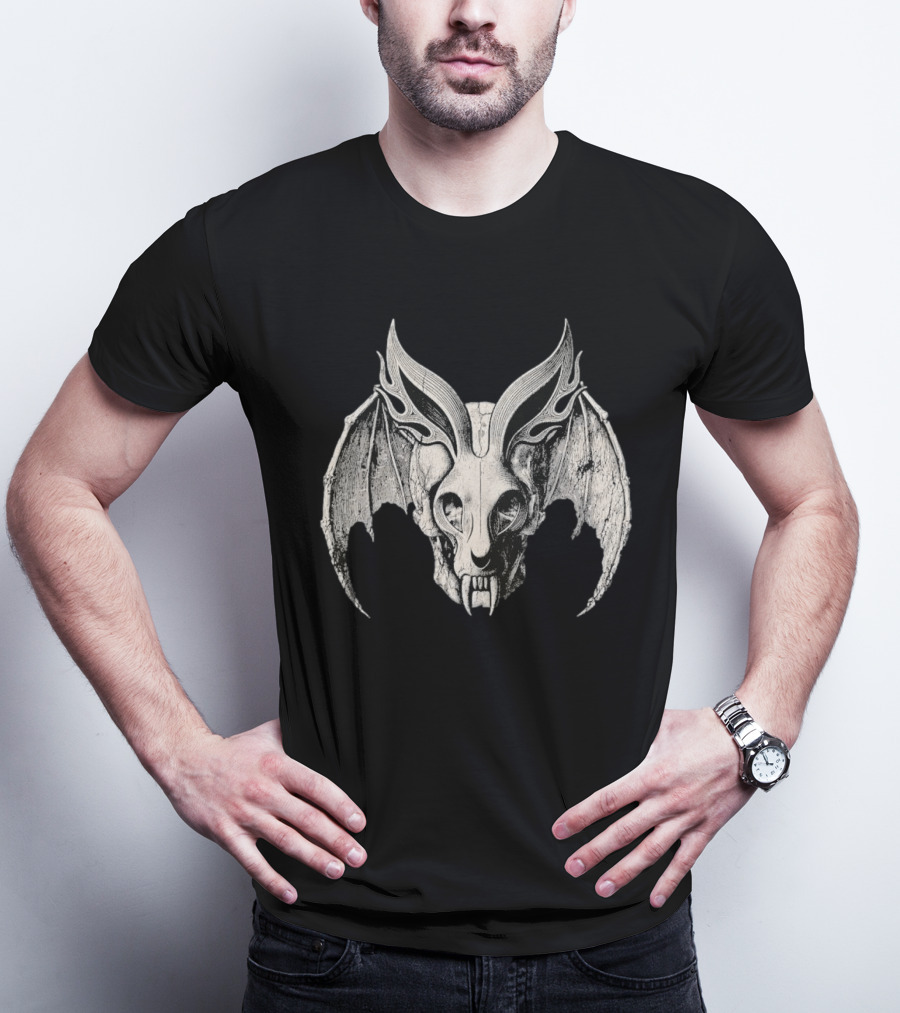 Avenged Sevenfold Jan 24 2026 Estadio Bicentenario Bat Skull Wings T-Shirt
