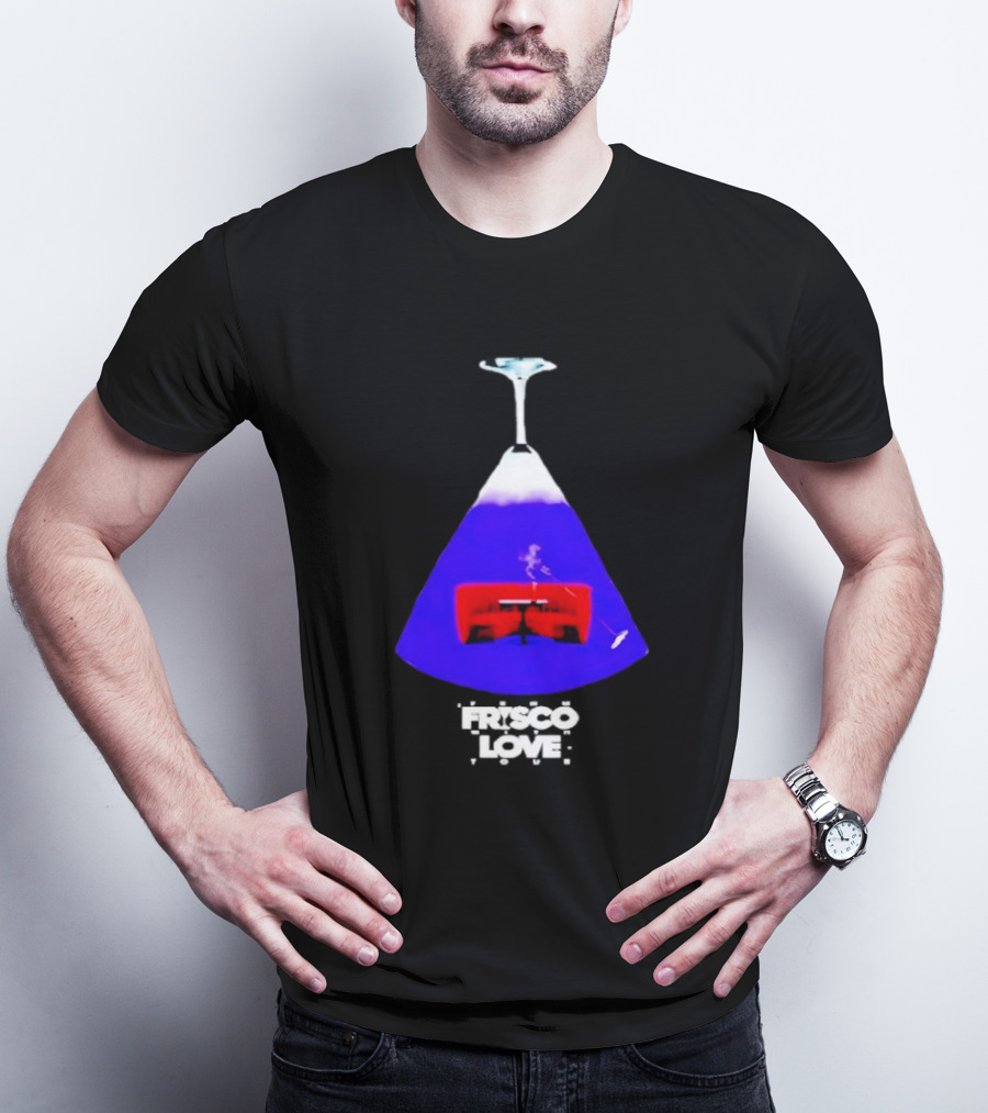 Ramirez Frisco Love With Love Martini Smoke And Couch T-Shirt