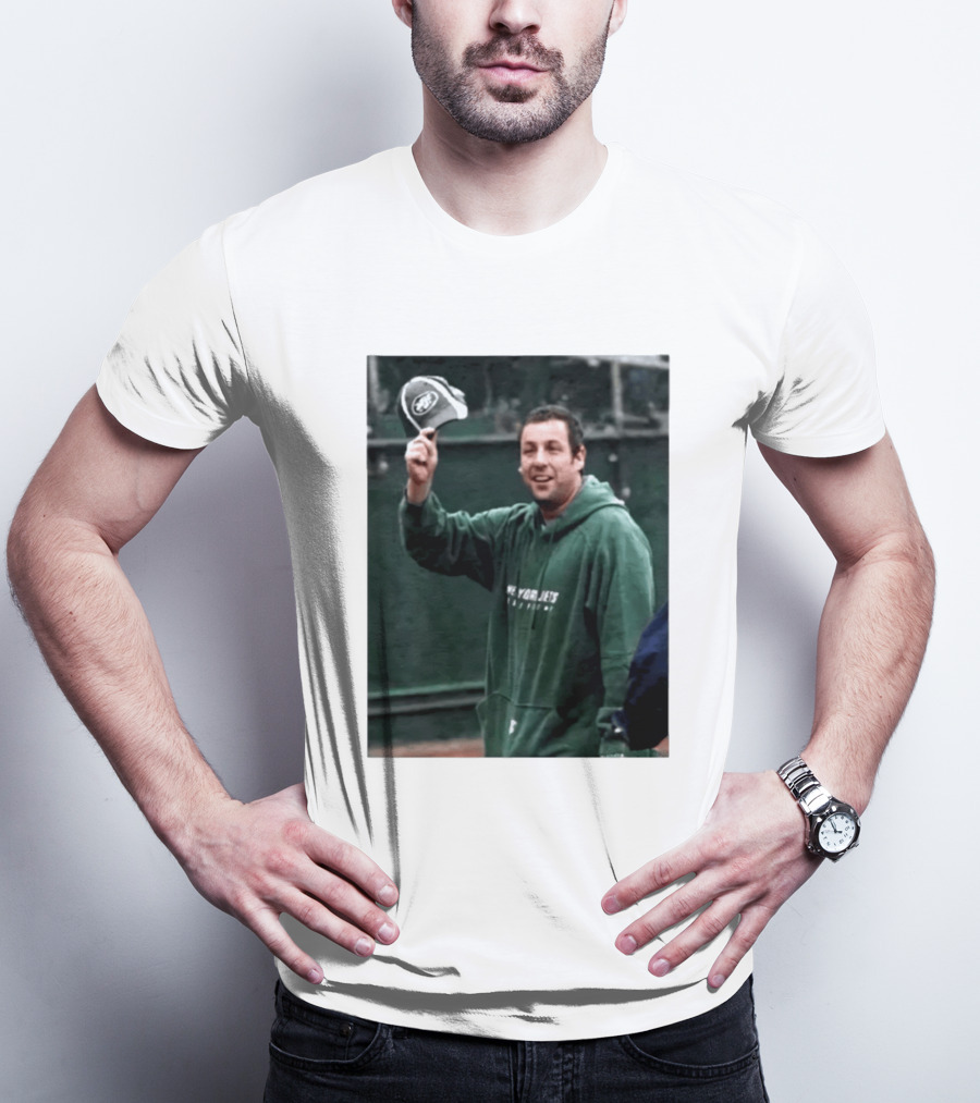 Adam Sandler New York Jets Fan Football T-Shirt