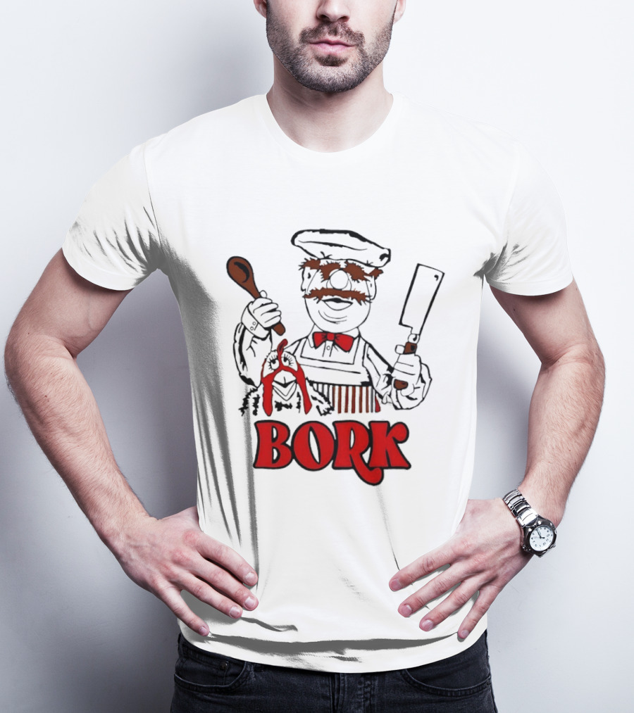 Bork Swedish Chef Muppets Kitchen Humor T-Shirt
