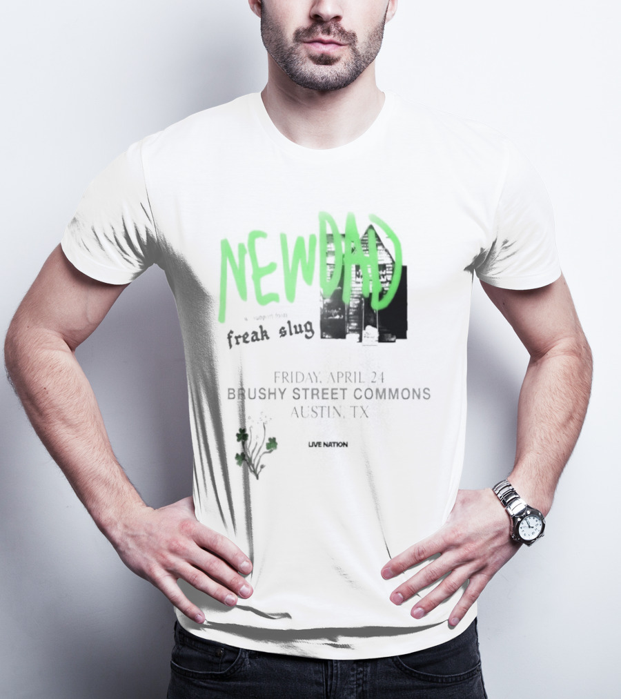 Newdad Live At Empire Control Room Austin TX April 24 2026 Concert Event T-Shirt