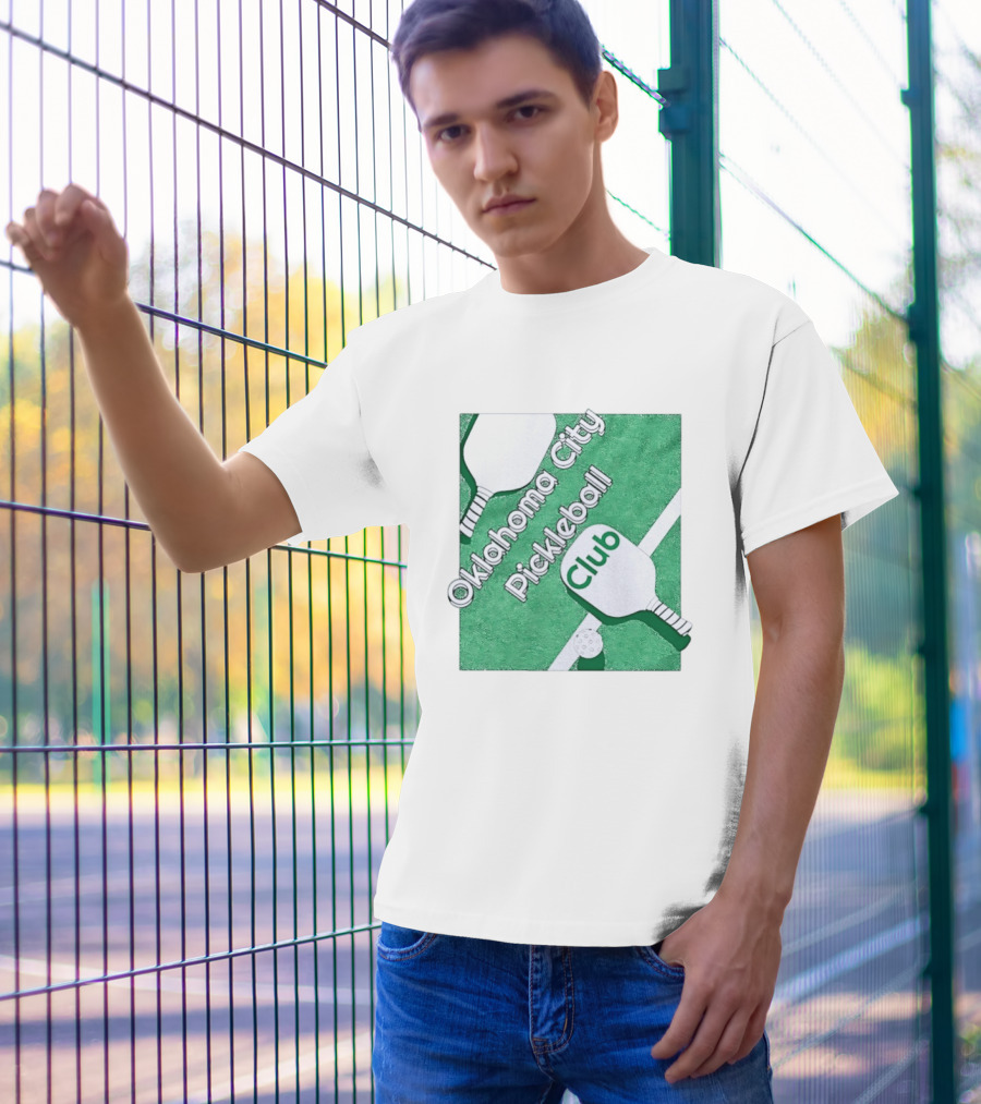 Oklahoma City Pickleball Club Paddle Court 2026 T-Shirt