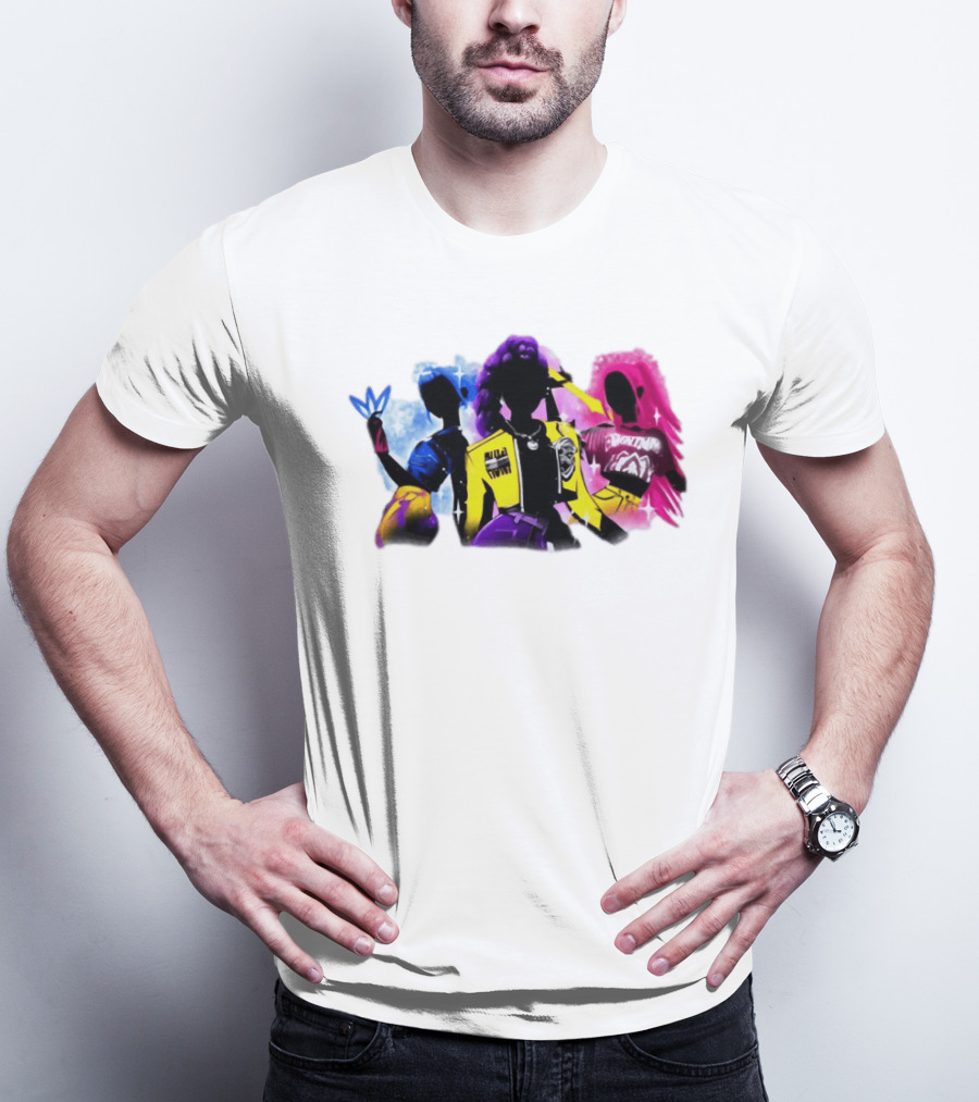 Rumi Mira Zoey KPop Demon Hunters Huntrix Shadow T-Shirt
