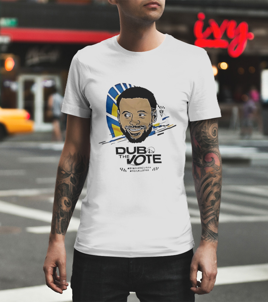 Stephen Curry Golden State Warriors Dub The Vote NBA Basketball Fan T-Shirt