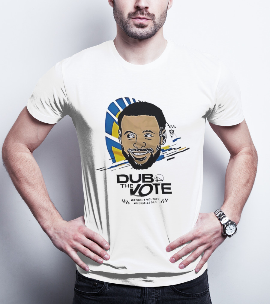 Stephen Curry Golden State Warriors Dub The Vote NBA Basketball Fan T-Shirt