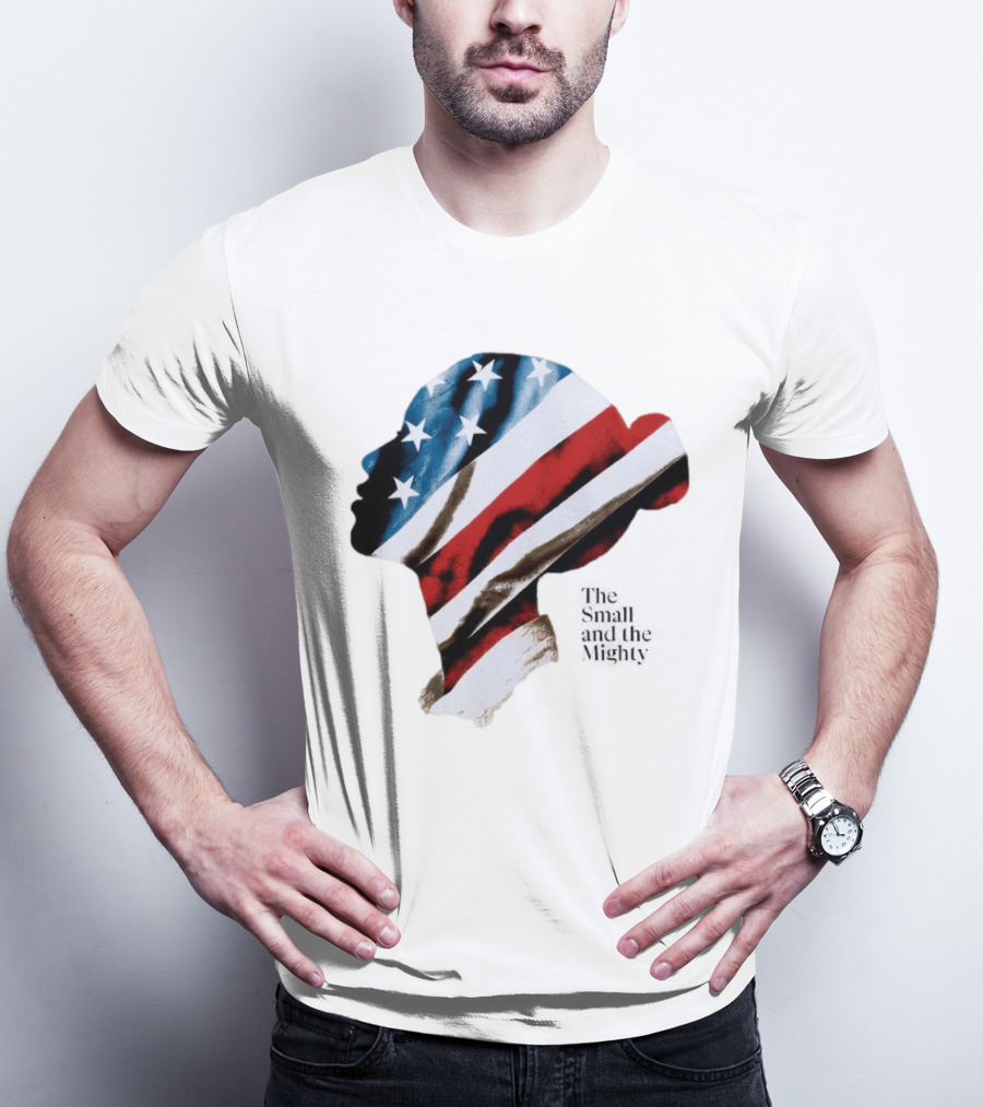 Patriotic American Flag Sharon McMahon Silhouette Stars And Stripes T-Shirt