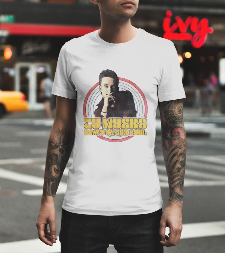 Ty Myers Heavy On The Soul Retro Vibe T-Shirt