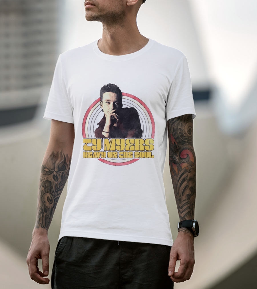 Ty Myers Heavy On The Soul Retro Vibe T-Shirt