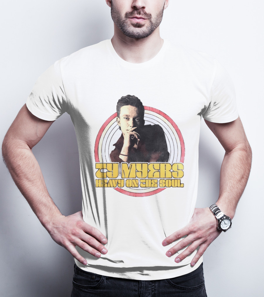 Ty Myers Heavy On The Soul Retro Vibe T-Shirt