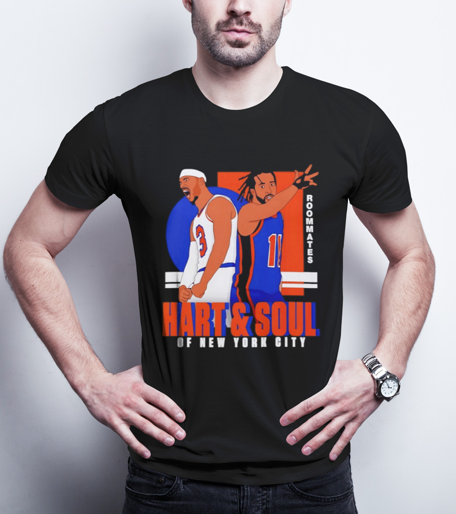 Hart And Soul Roommates Of New York City Knicks T-Shirt