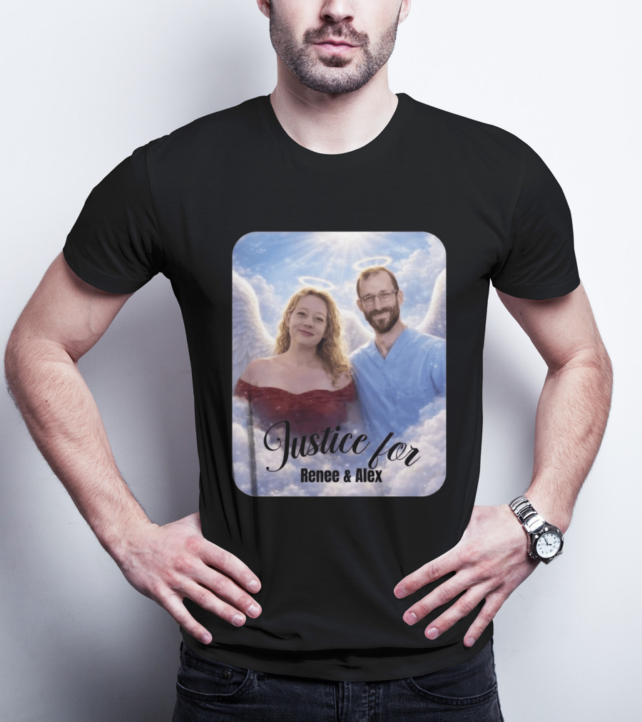 Justice For Renee And Alex Angel Wings Memorial T-Shirt