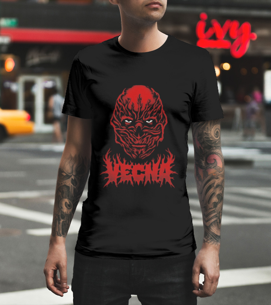Vecna Stranger Things Collab With Batman T-Shirt