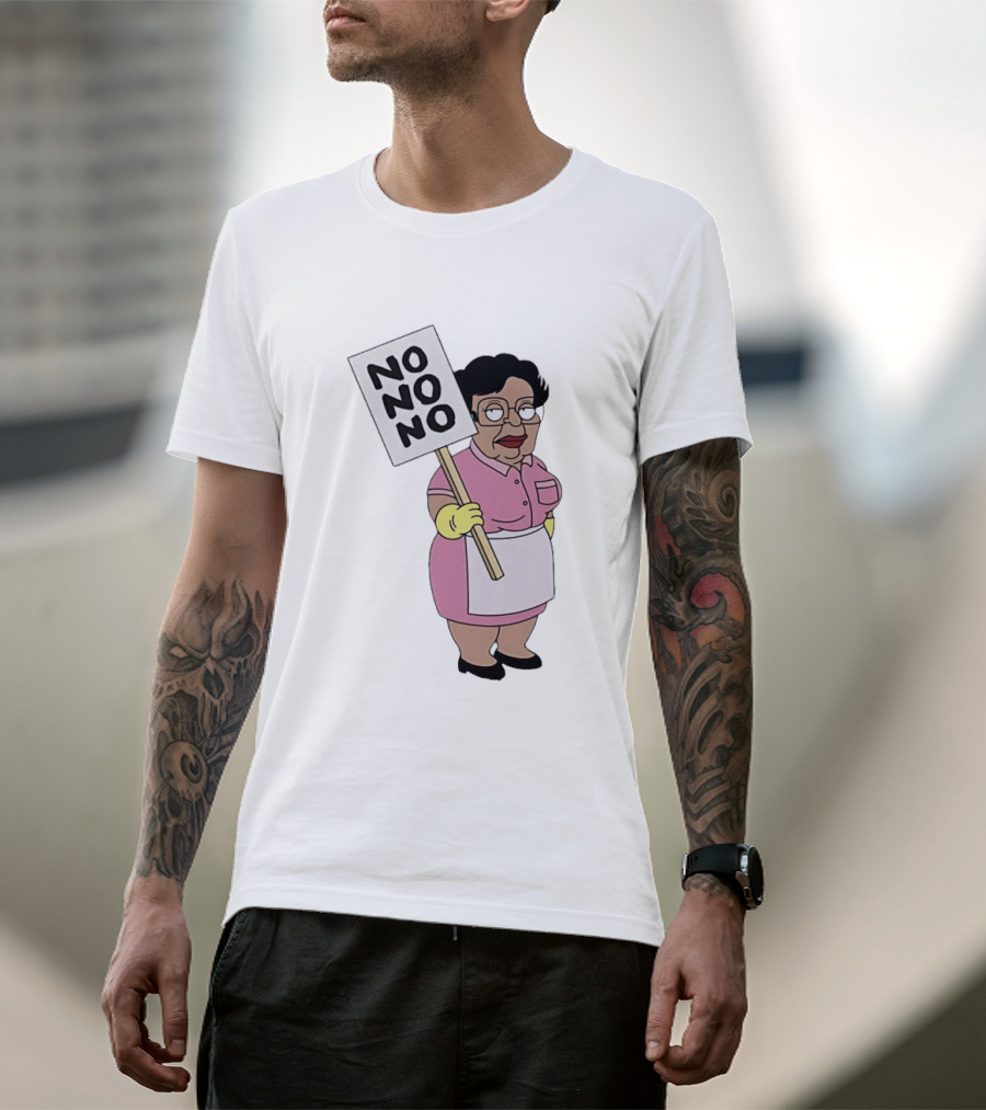 Consuela No No No Family Guy Character Sign T-Shirt