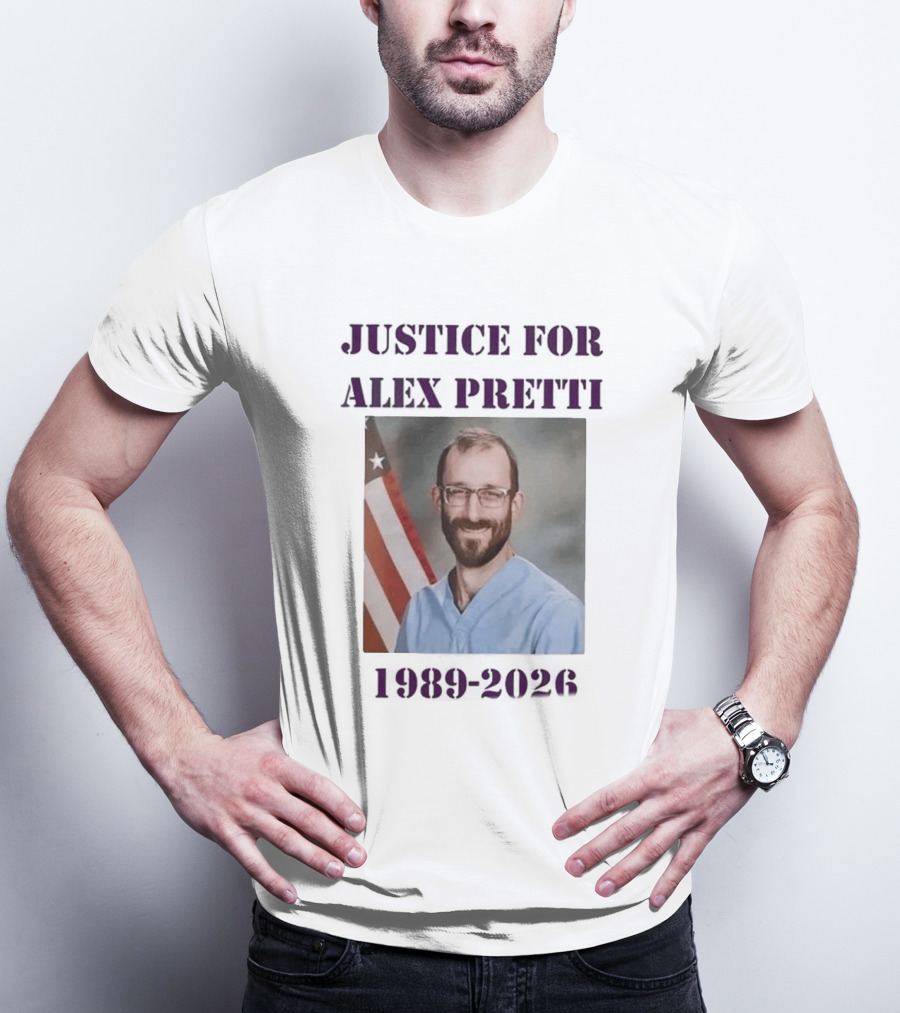 Justice For Alex Pretti 1986 2023 T-Shirt