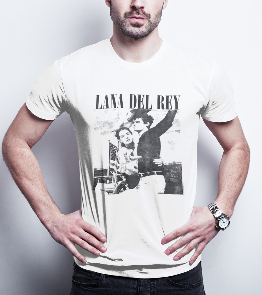 Lana Del Rey Vintage Music Photo T-Shirt