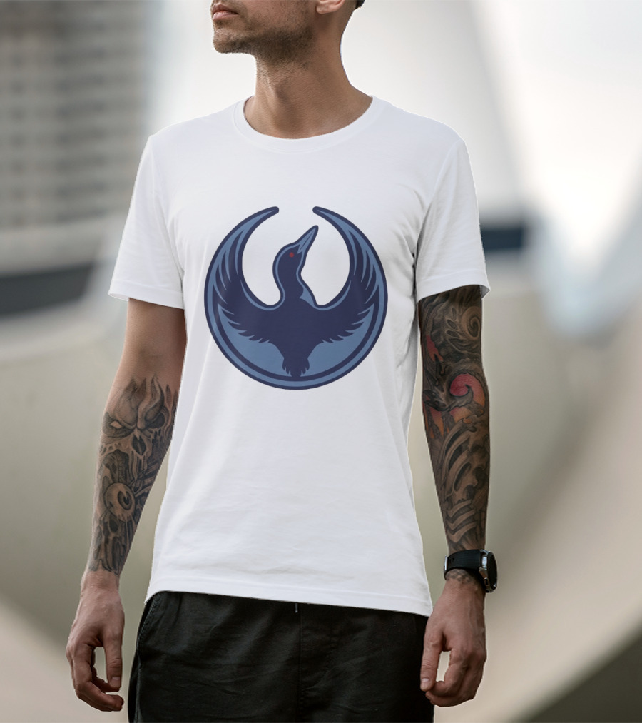 Minnesota Rebel Alliance Loon Protest State Bird T-Shirt