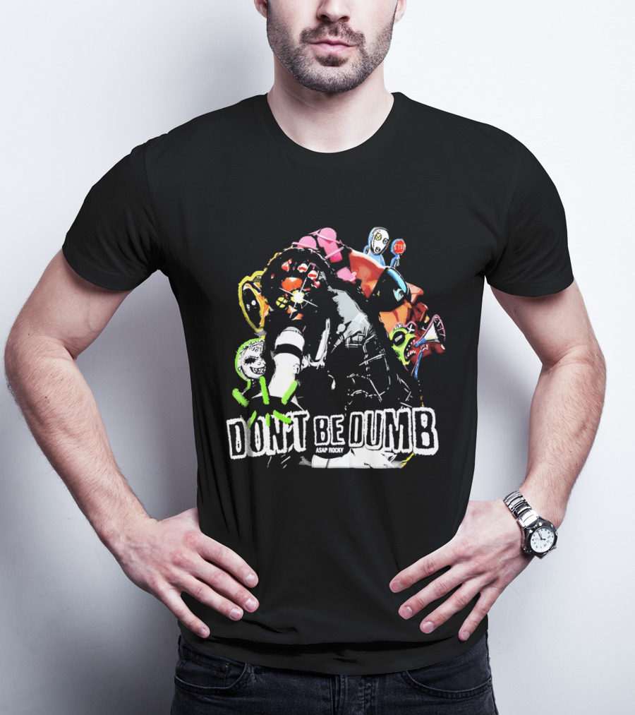 Asap Don't Be Dumb Colorful Robot 2026 T-Shirt