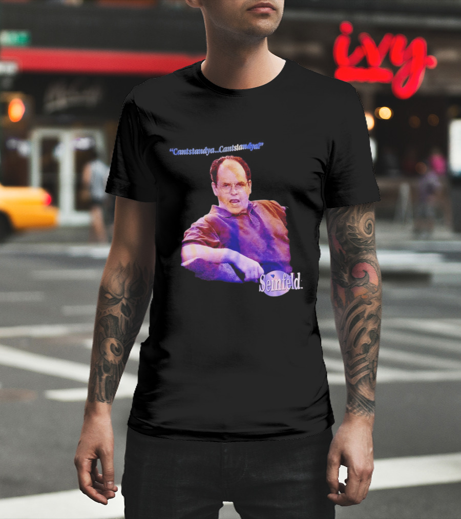 Seinfeld George Costanza Cantstandya 90s TV T-Shirt