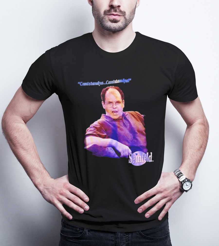 Seinfeld George Costanza Cantstandya 90s TV T-Shirt