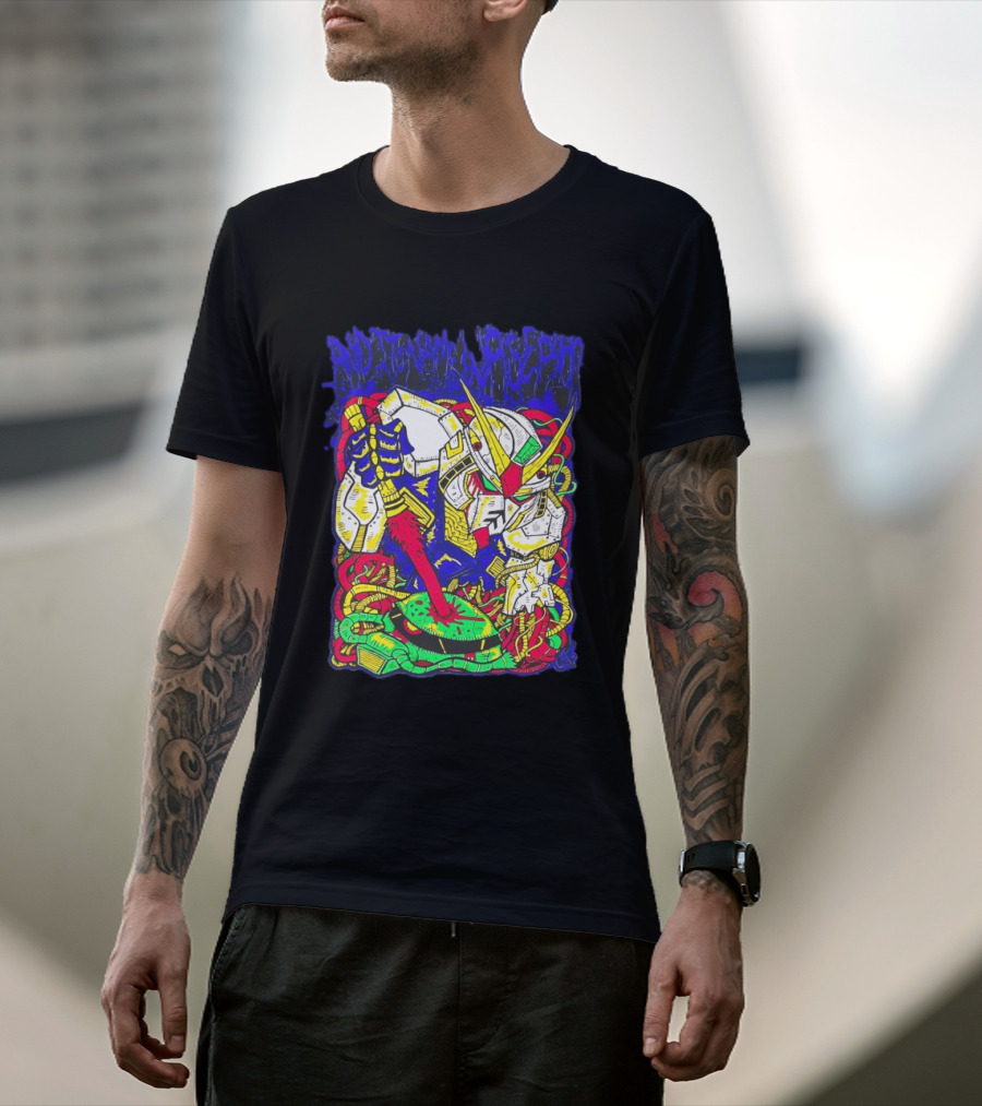 Gundam Mobile Suit Neon Graffiti T-Shirt