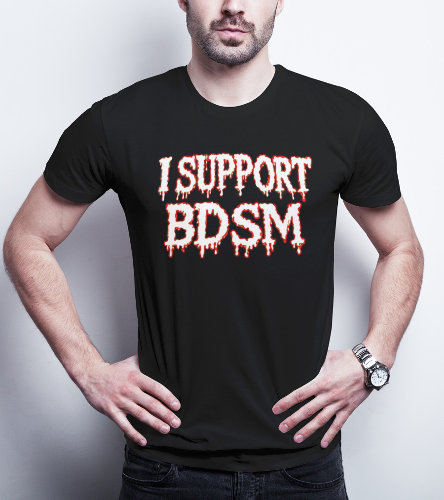 I Support Blood Donating Scary Movies T-Shirt