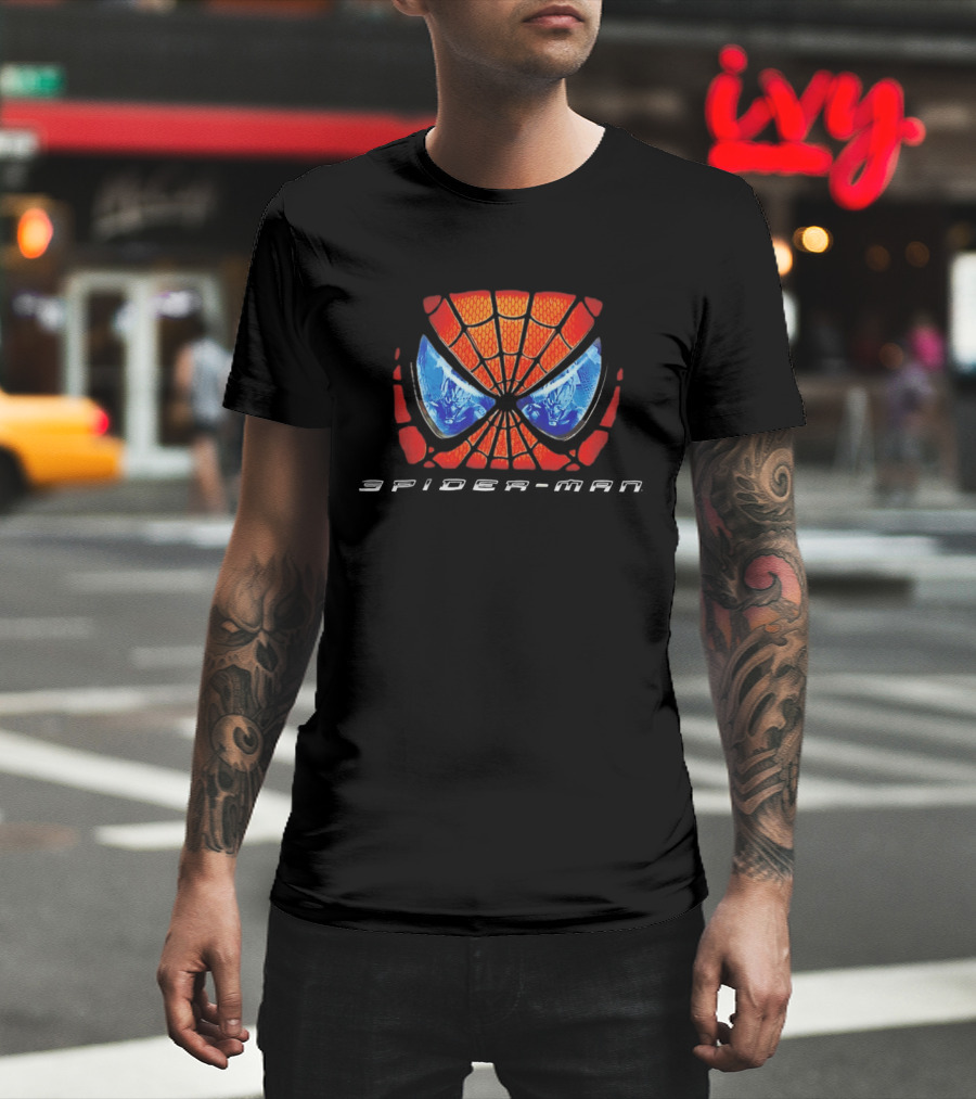 Spider Man Movie Game Iconic Mask T-Shirt
