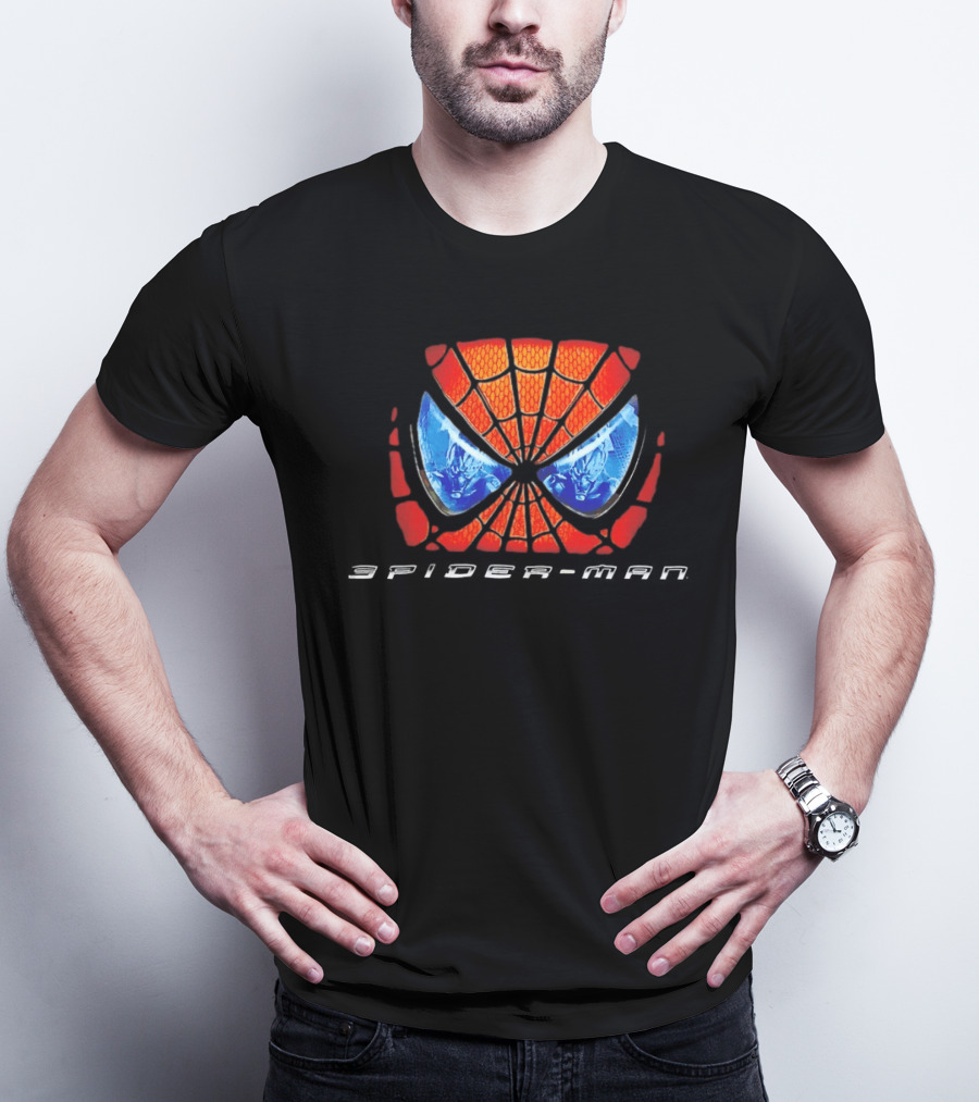 Spider Man Movie Game Iconic Mask T-Shirt