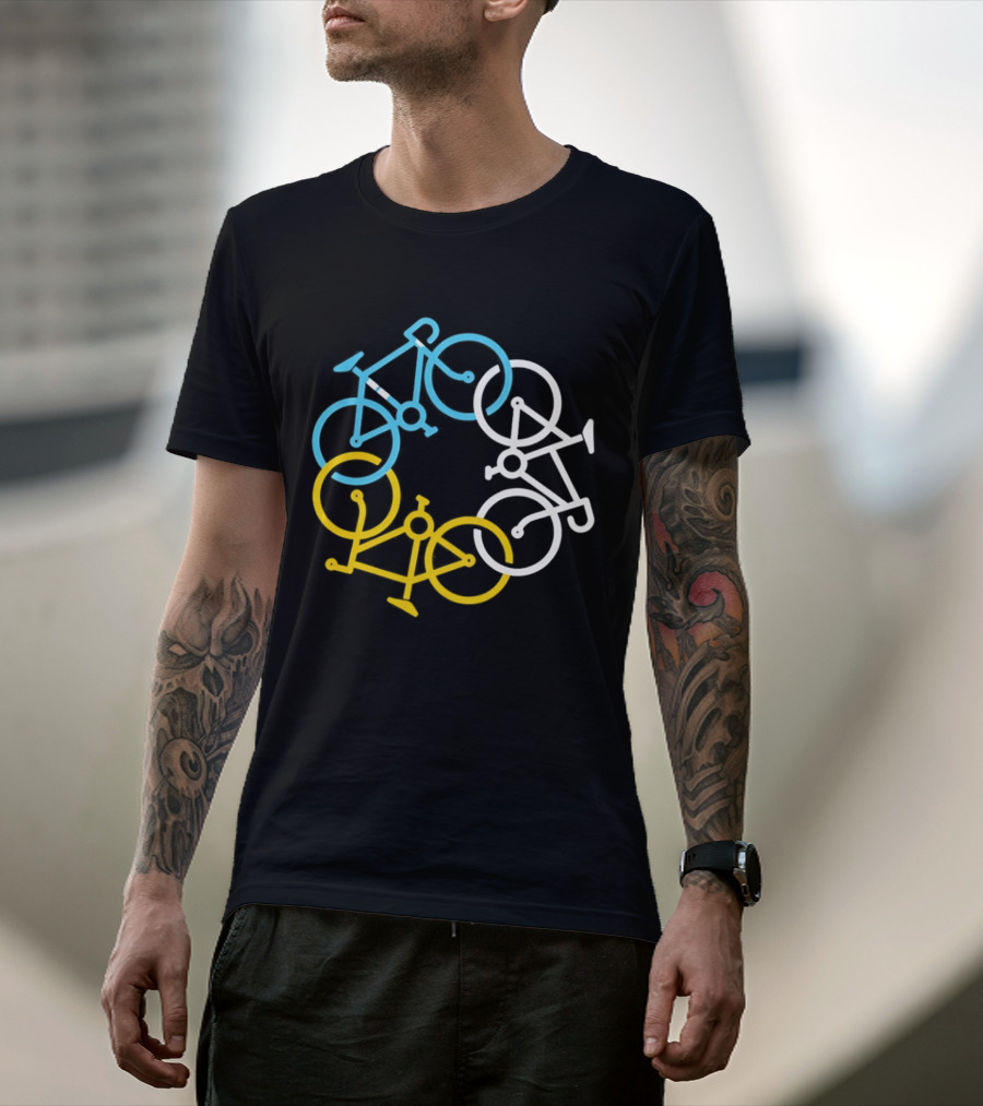 Twin Six Stronger Together Bicycles Trio Embrace T-Shirt