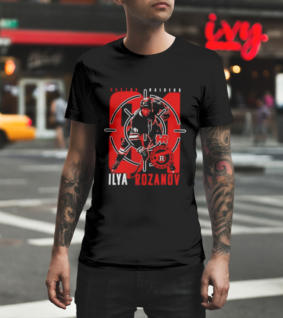 Boston Raiders Ilya Rozanov 81 HR Heated Rivalry Movie T-Shirt