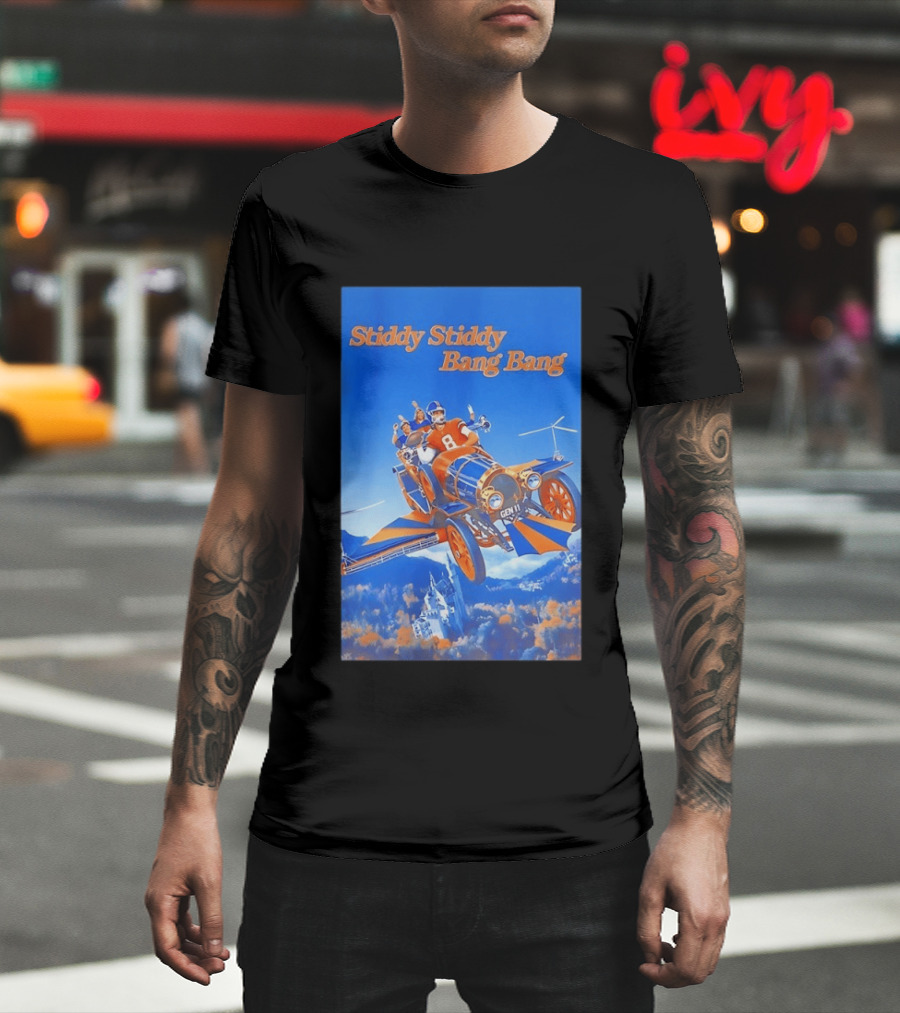 Stiddy Stiddy Bang Bang Jarrett Stidham Number 8 Fantasy Adventure T-Shirt