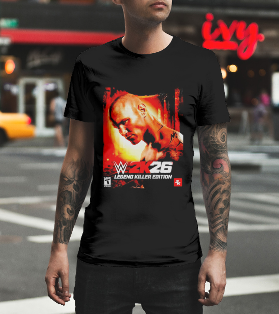 WWE 2K26 Randy Orton Legend Killer Edition Cover T-Shirt