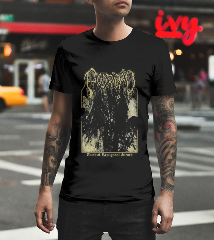 Podridão Lamentations Of Repugnant Stench T-Shirt