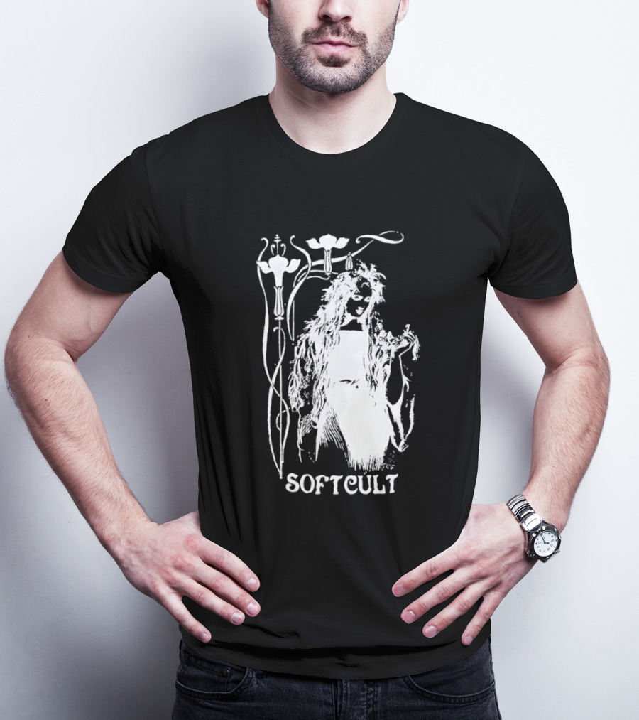 Softcult Floral Art Nouveau Aesthetic T-Shirt