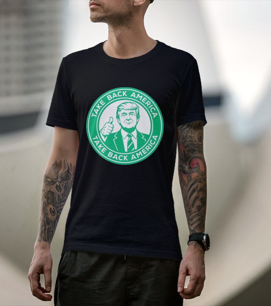Take Back America Trump Thumb Up Seal T-Shirt