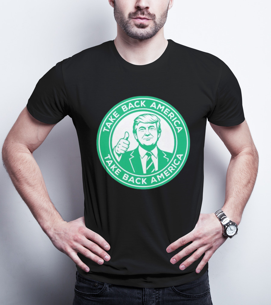 Take Back America Trump Thumb Up Seal T-Shirt