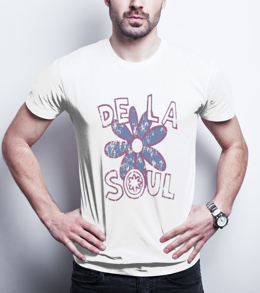 De La Soul Flower 2026 Lostshdws Collaboration T-Shirt