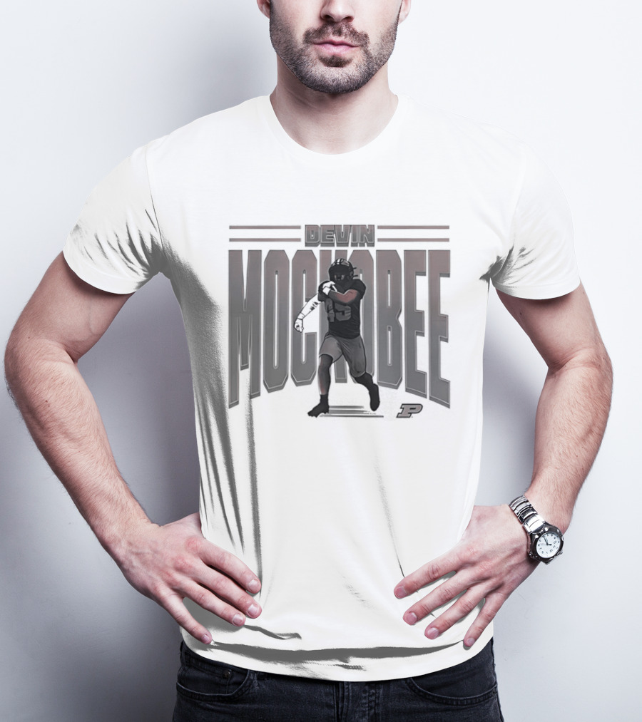 Purdue Boilermakers Football Devin Mockobee NCAA Caricature T-Shirt