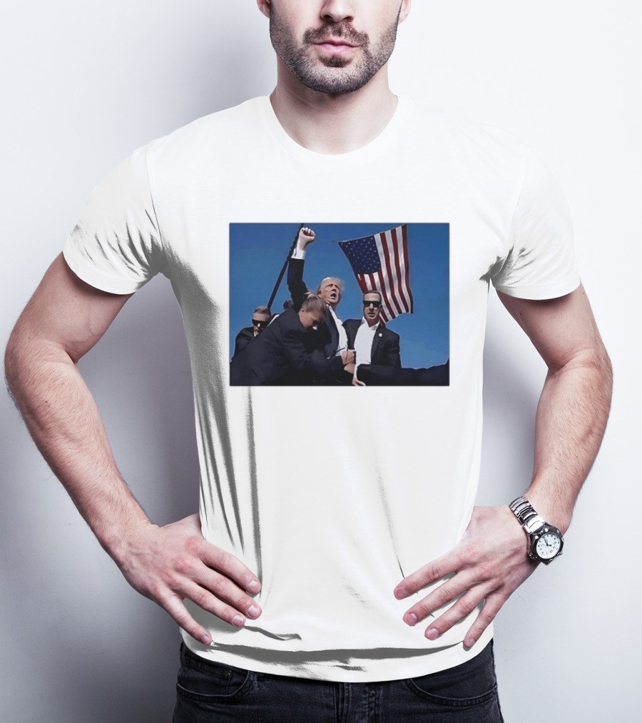 Donald Trump Take America Back 2024 American Flag T-Shirt