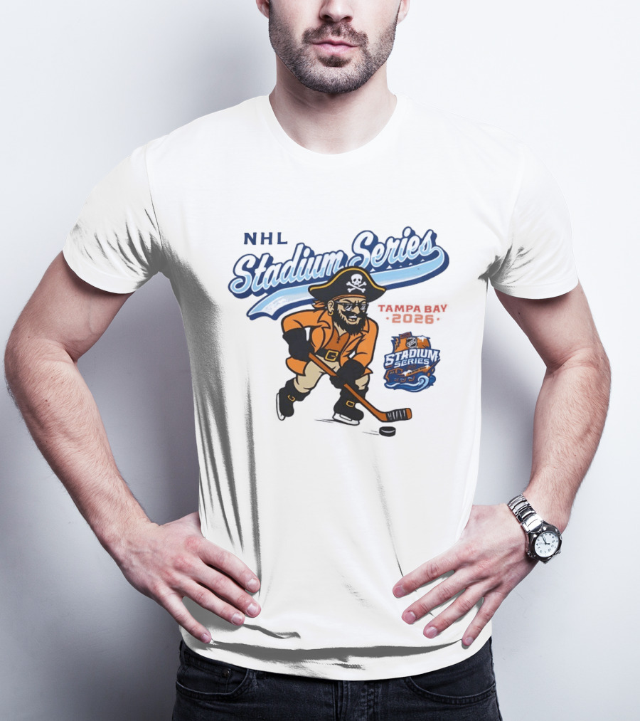 NHL Stadium Series Tampa Bay 2026 Pirate Hockey Event T-Shirt