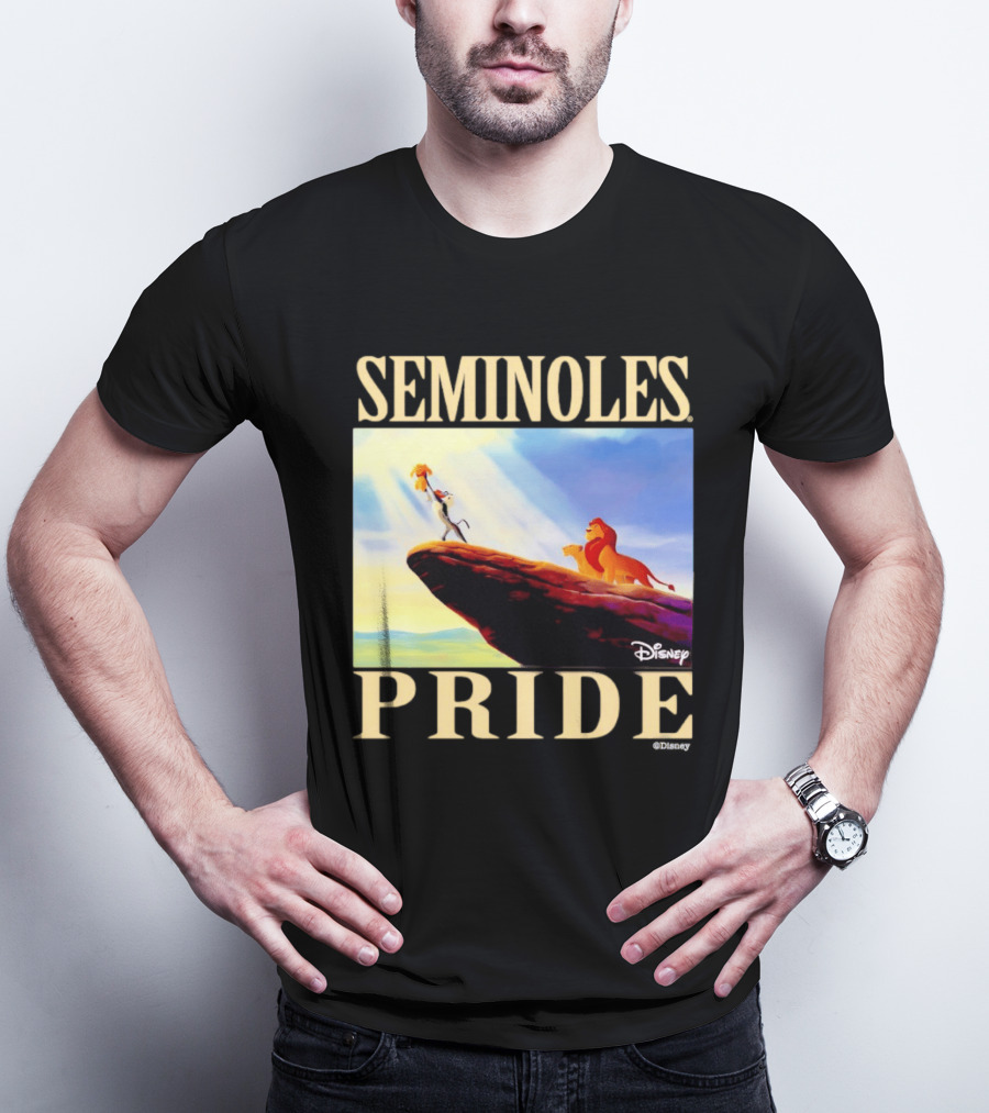 Seminoles Pride Florida State Disney Lion King Scene T-Shirt