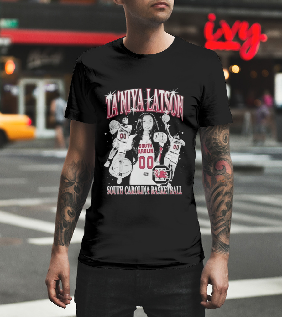 Ta'Niya Latson South Carolina Basketball Gamecocks 00 T-Shirt