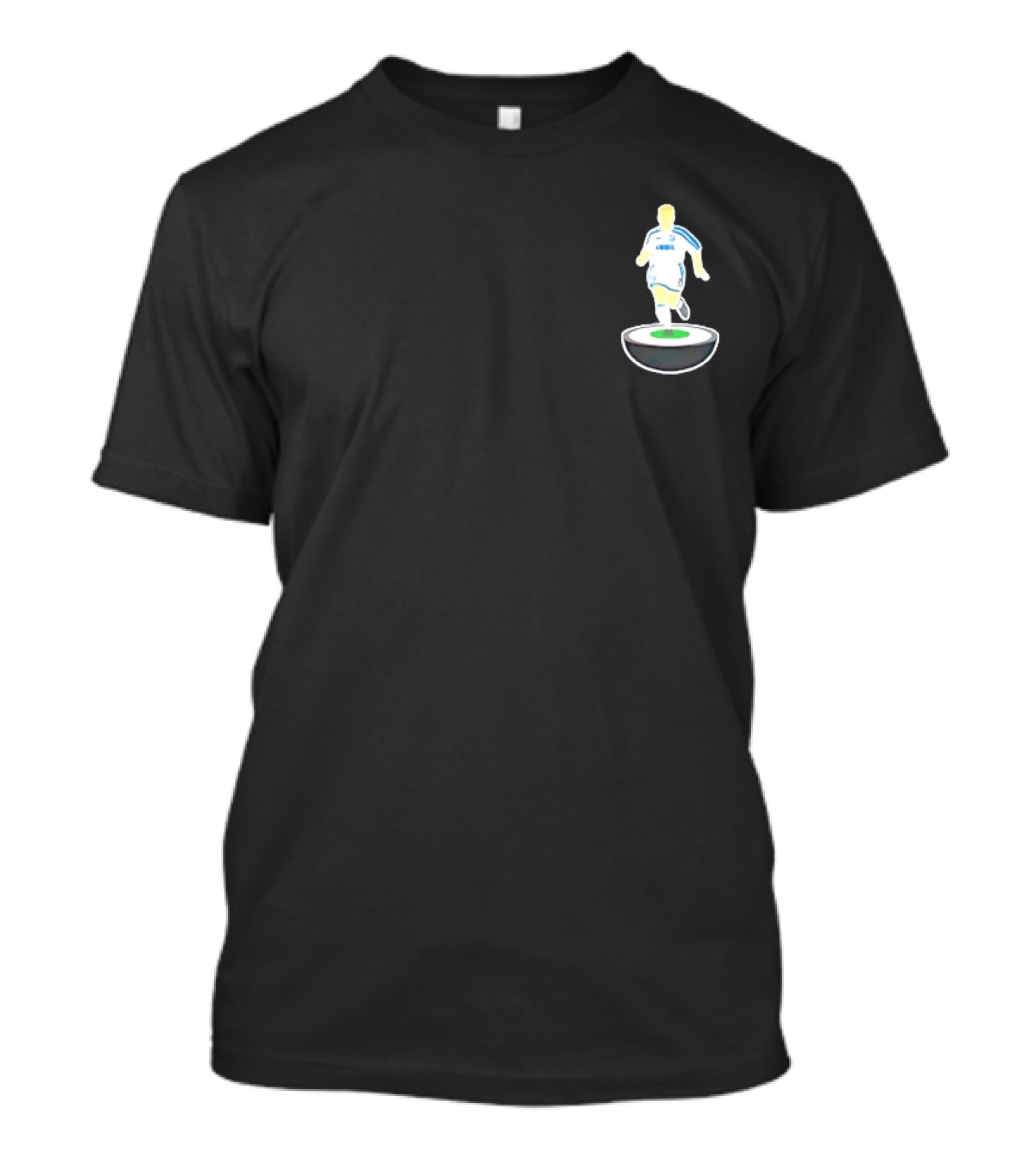 Tranmere Rovers FC Subbuteo Player Retro Style Sports Fan Collectible T-Shirt