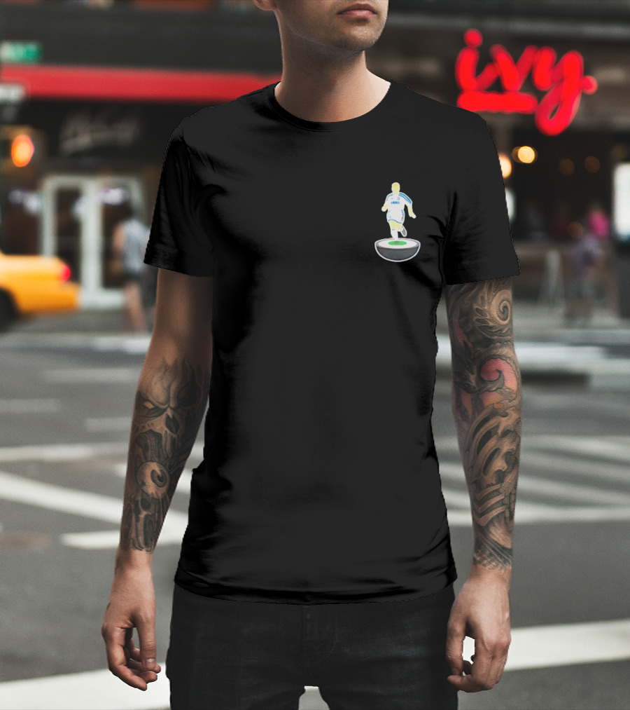 Tranmere Rovers FC Subbuteo Player Retro Style Sports Fan Collectible T-Shirt
