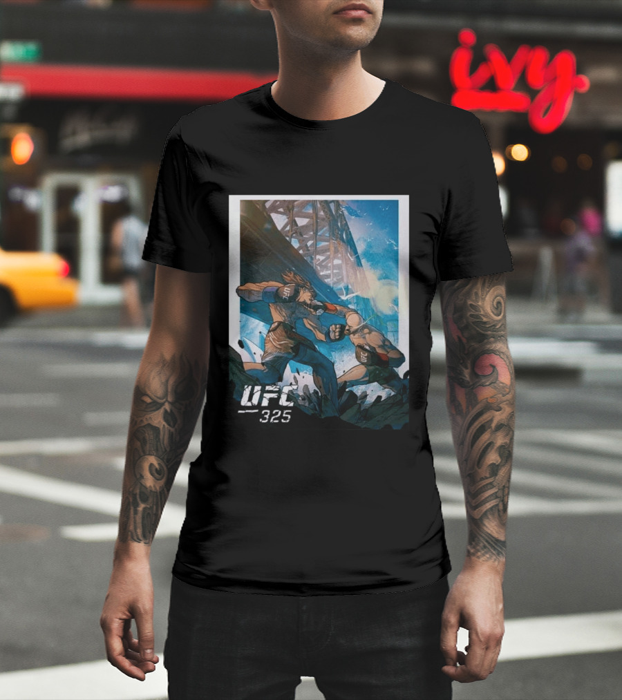 UFC 325 Alexander Volkanovski Vs Diego Lopes February 2026 Warrick Wong T-Shirt