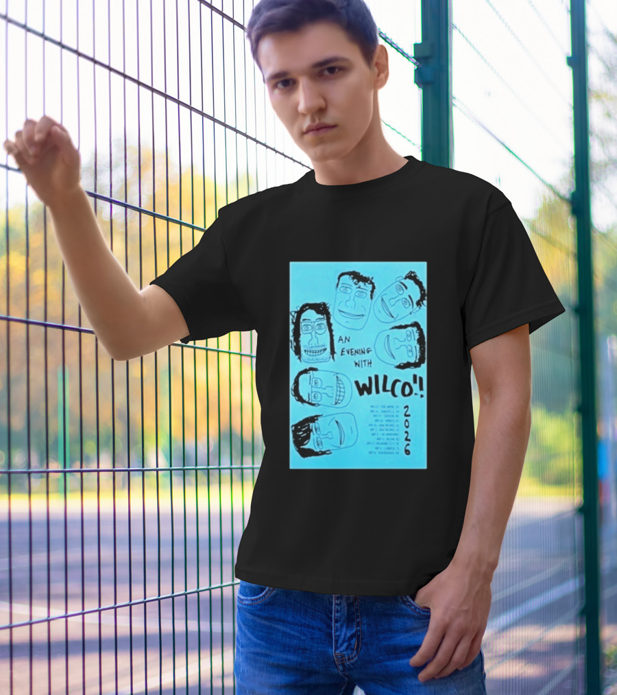 An Evening With Wilco 2026 Tour April & May T-Shirt
