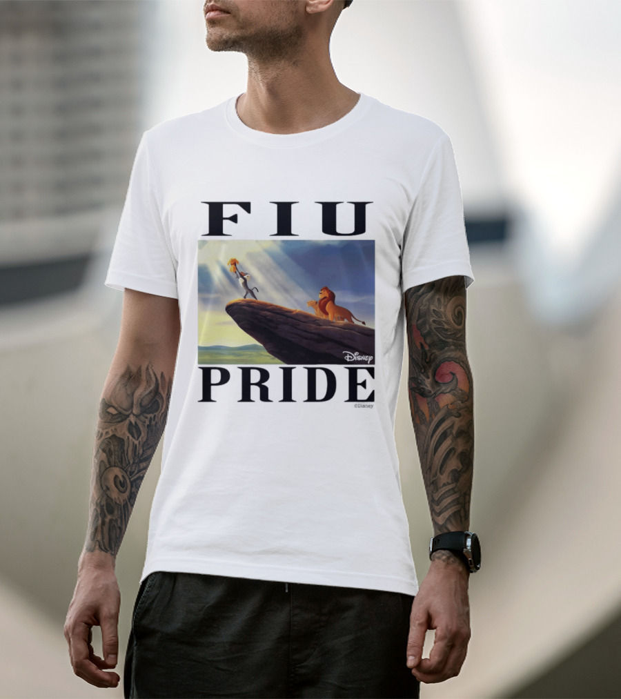 FIU Pride Florida International Golden Panthers Lion King Disney T-Shirt