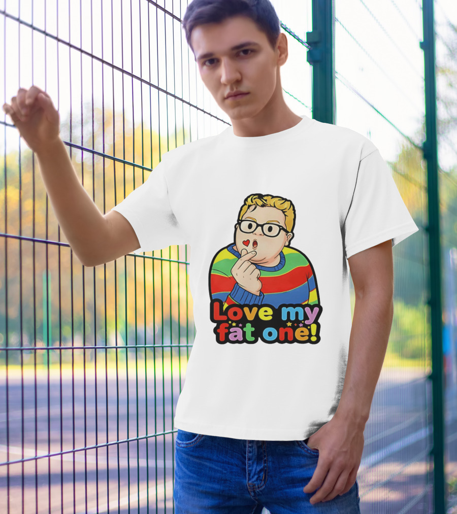 Love My Fat One Colorful Sweater T-Shirt