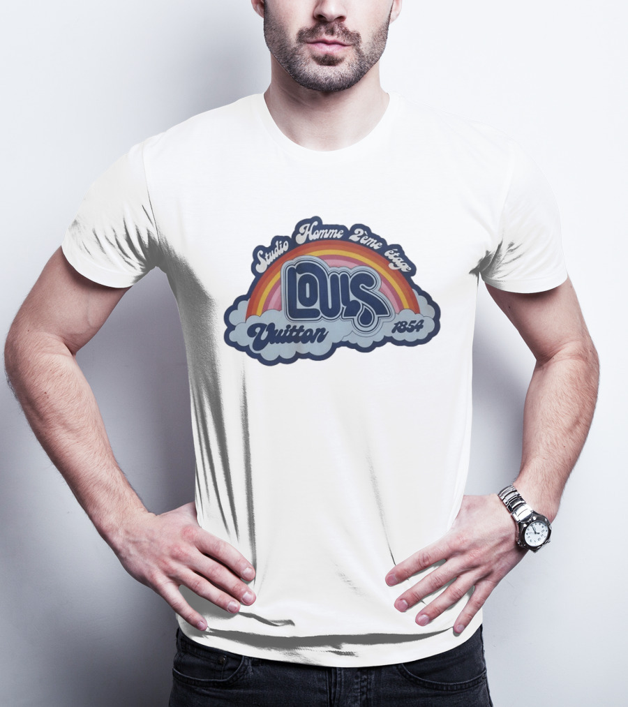 Studio Homme 2eme Etage Louis Vuitton 1854 Rainbow T-Shirt